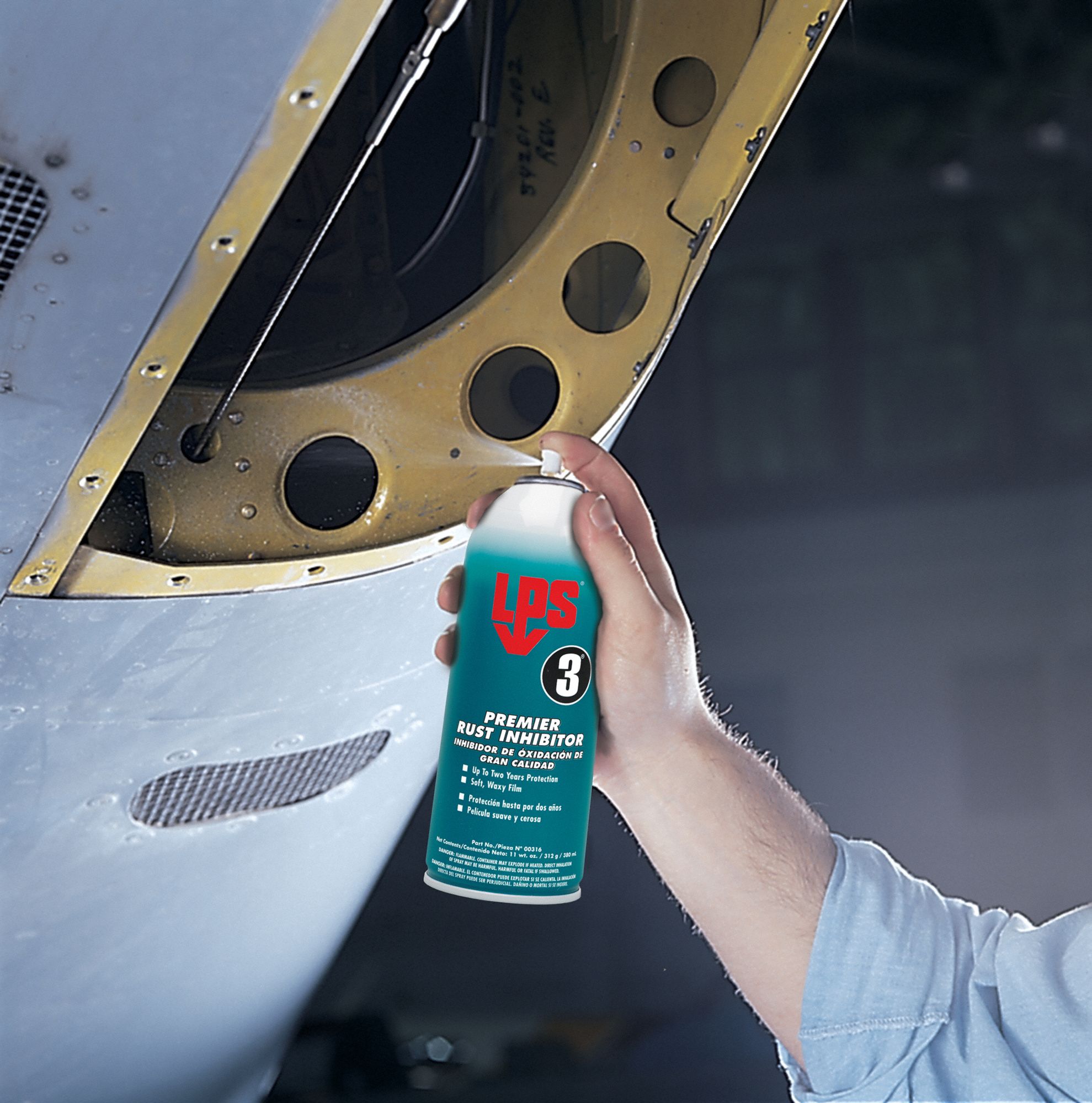 LPS Rust Inhibitor: Wet Lubricant Film, Medium, Medium, 11 oz Container ...