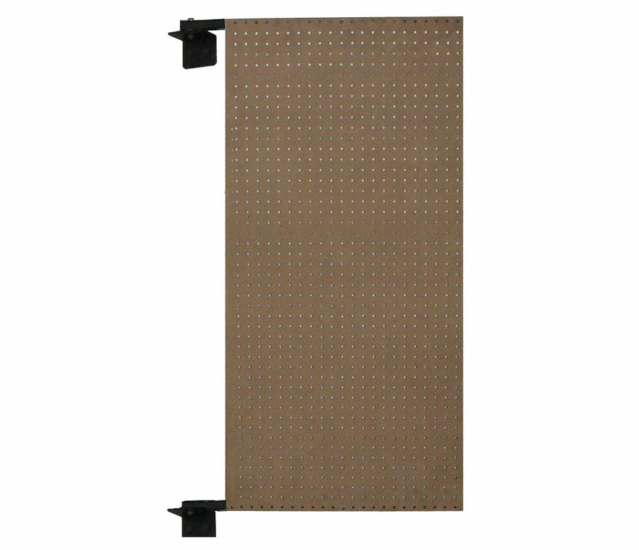 APPROVED VENDOR Panel Perforado Móvil, Altura 48" x 24" Ancho, Madera ...
