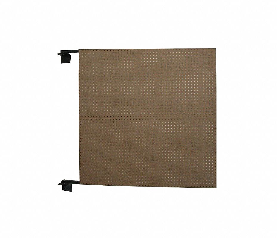 APPROVED VENDOR Panel Perforado Móvil, Altura 48" x 48" Ancho, Madera ...