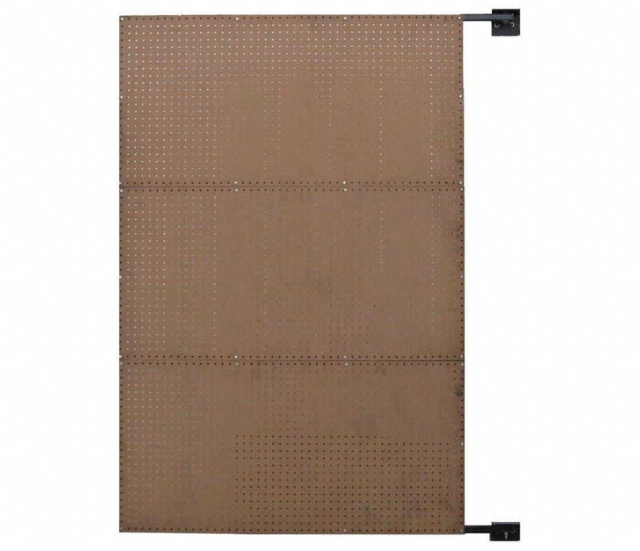 APPROVED VENDOR Panel Perforado Móvil, Altura 72" x 48" Ancho, Madera ...