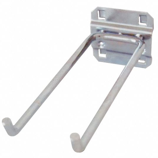 Double Rod Pegboard Hook - 6YB97|6YB97 - Grainger