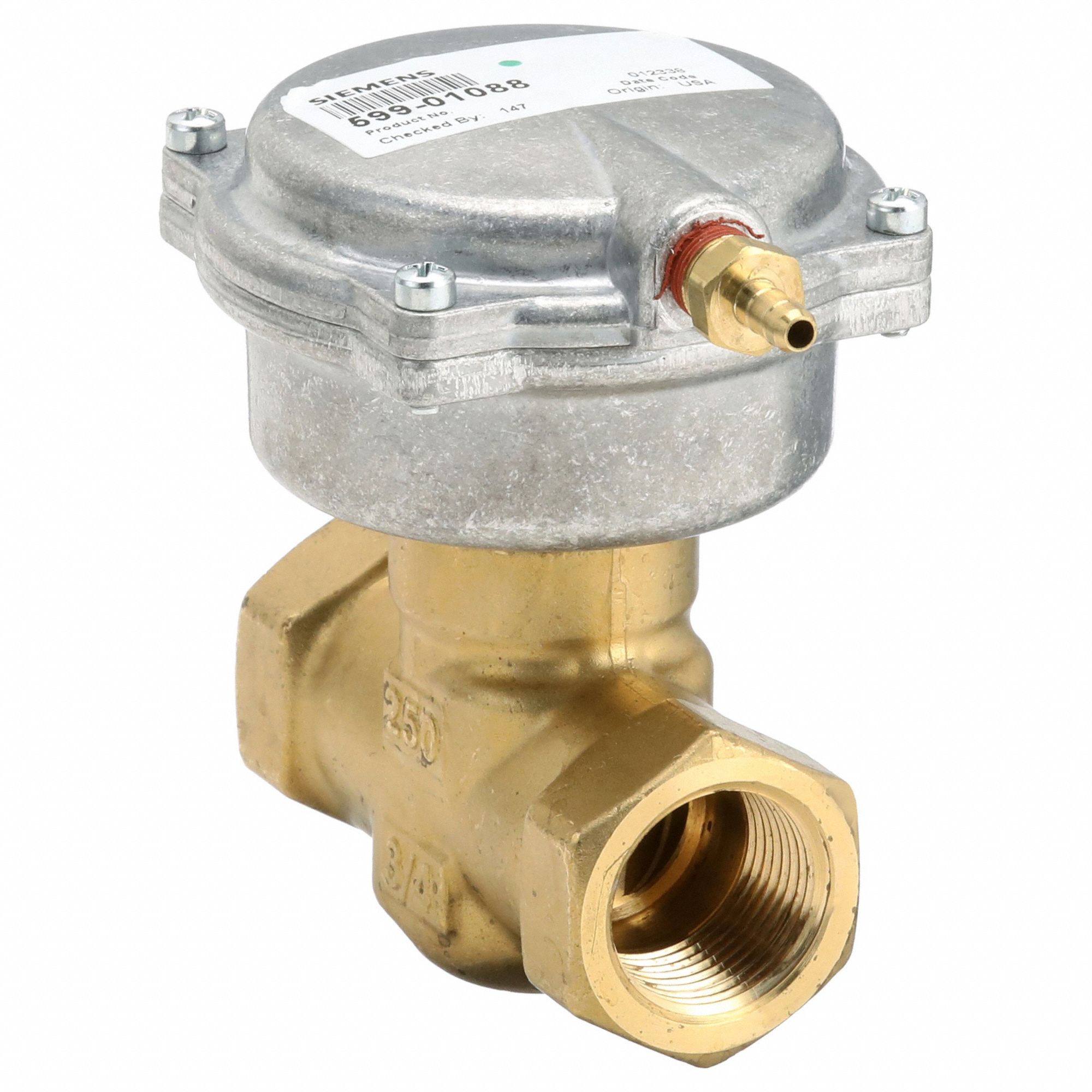 6.3 Cv Flow Rate, 2-Way, Pneumatic Control Valve - 6YC72|257-02044 ...