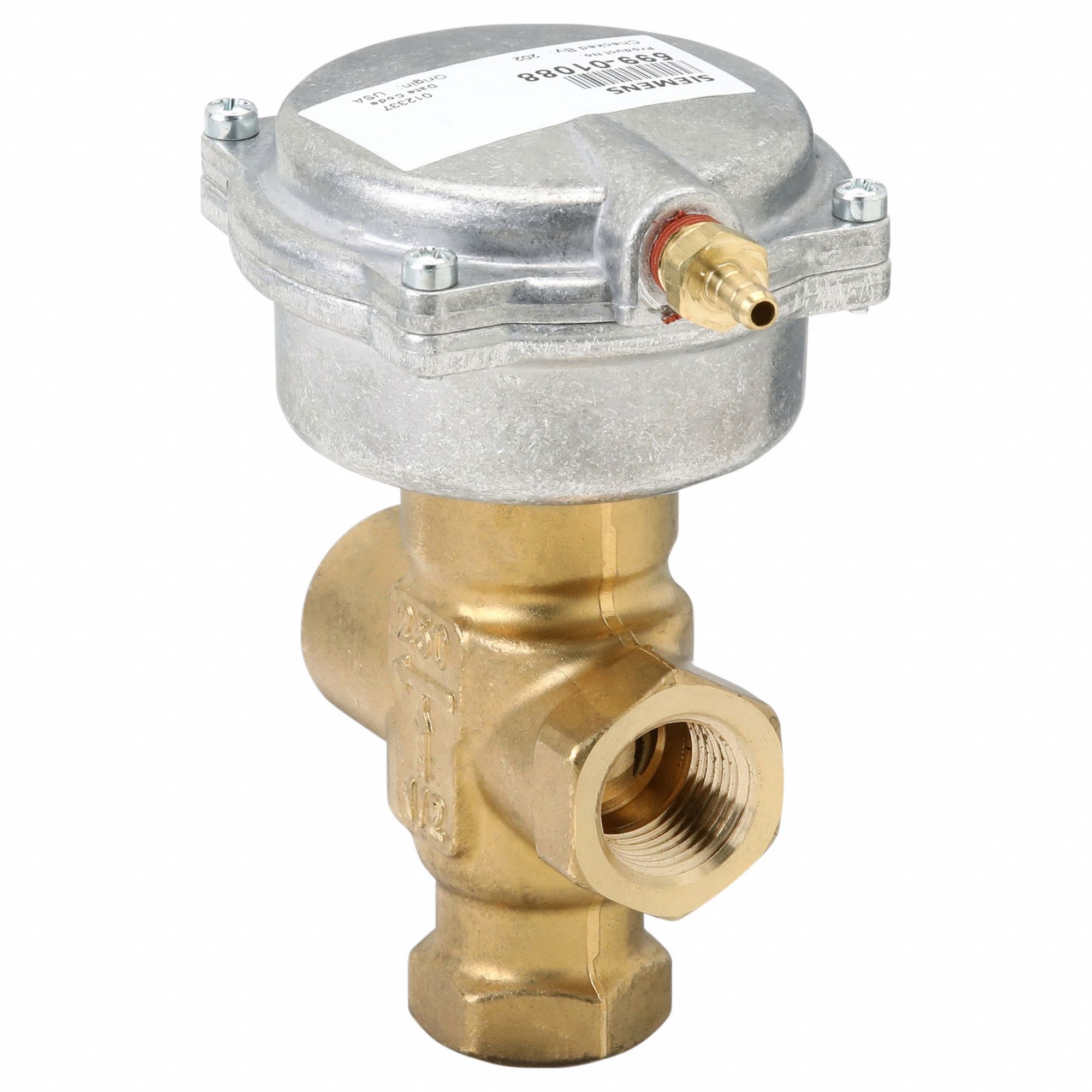 4 Cv Flow Rate, 3-Way, Pneumatic Control Valve - 6YC73|258-02069 - Grainger