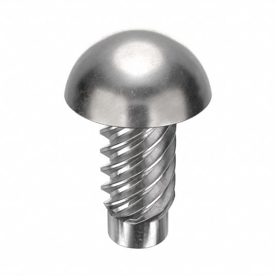Plain, 18-8 Stainless Steel, U-Drive Screw - 6YCU3|UDIX0-40025-1000P ...