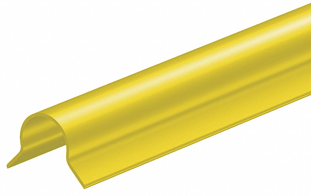 Corner Guard,Yellow,2.5x48Bullnose,Adhes - Grainger