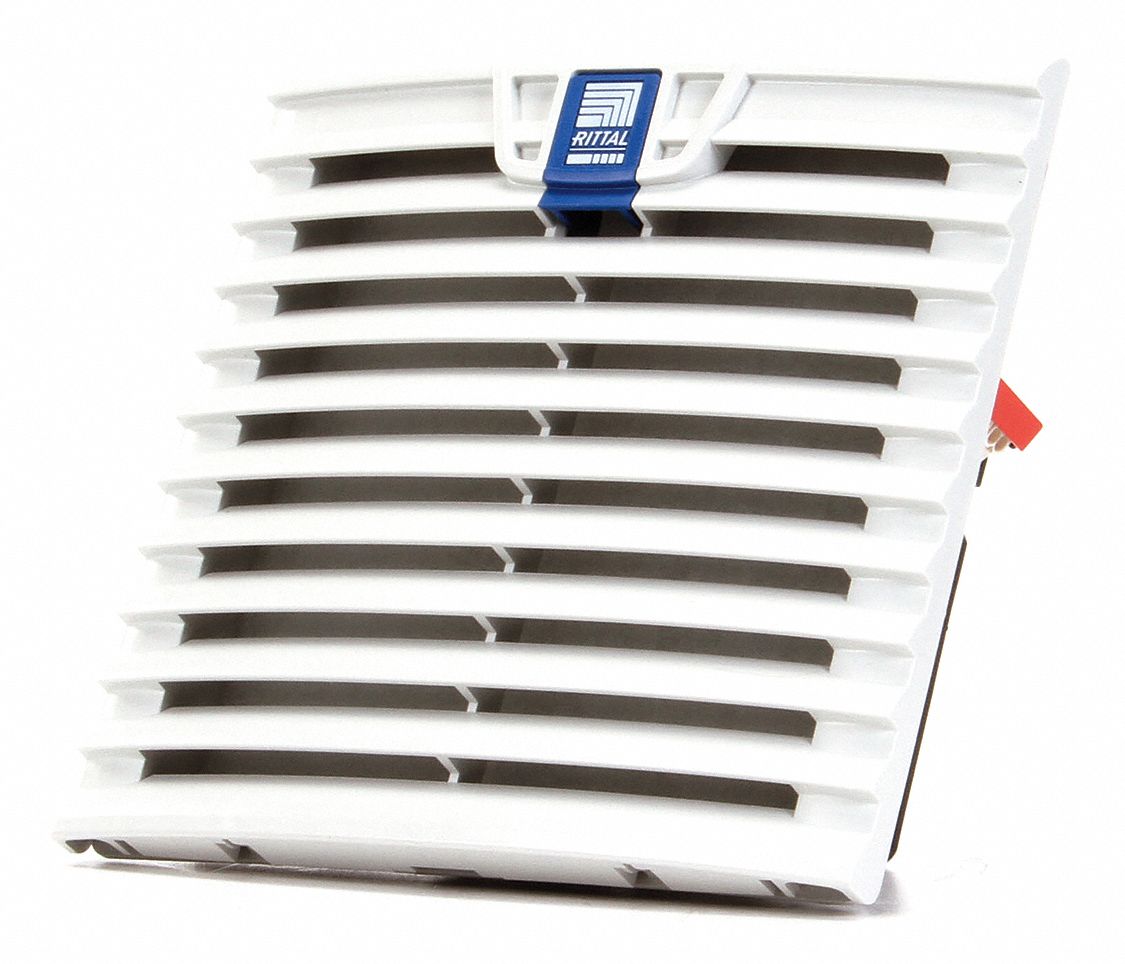 RITTAL, 8 in Ht, 4 1/2 in Dp, Wet-Location Square Axial Fan - 6YDK9 ...