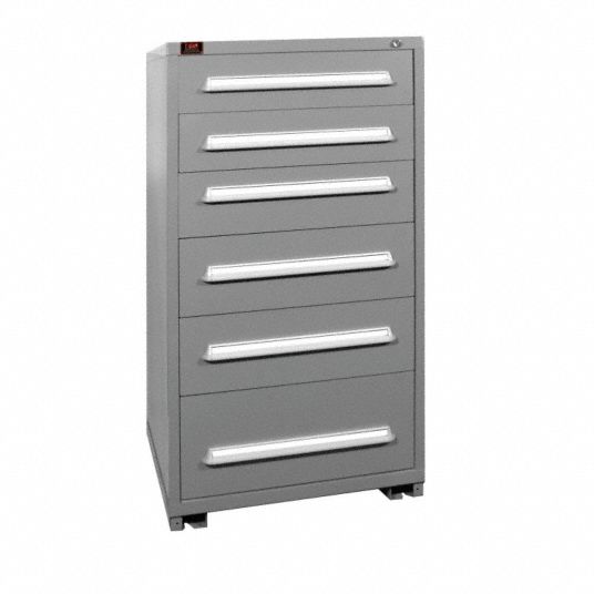 LYON, 30 in x 28 1/4 in x 59 1/4 in, 6 Drawers, Modular Drawer Cabinet ...