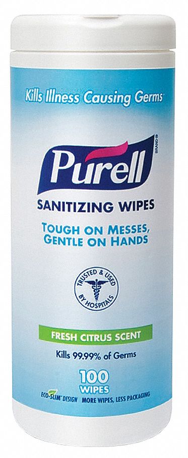 Hand Sanitizer Wipes, PK 1 - Grainger
