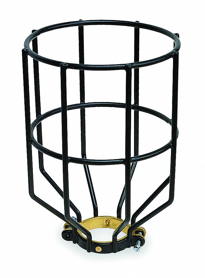 LUMAPRO Steel Wire Guard, Black - 6YF75|6YF75 - Grainger