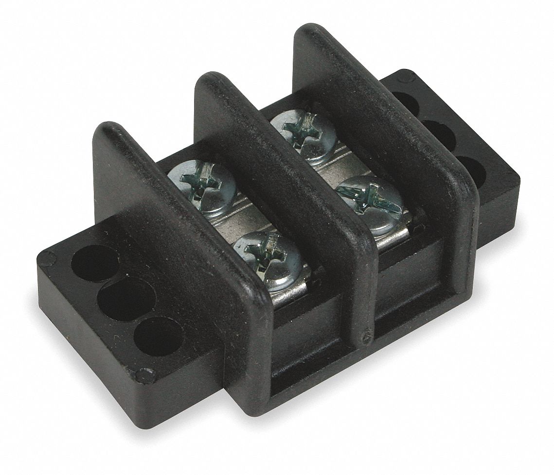 Grainger Approved 6yh63 Terminal Strip 30a 2 Pole 600vac for sale ...