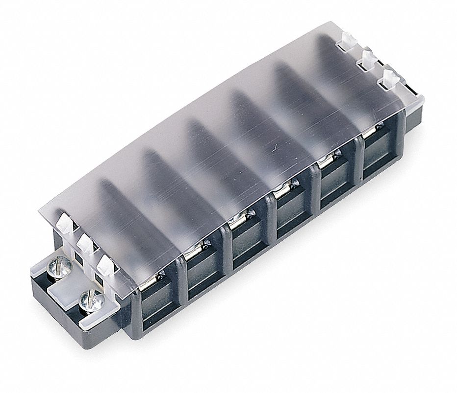 Grainger Approved 6YH73 Cover Terminal Strip 200 Series Clear for sale ...