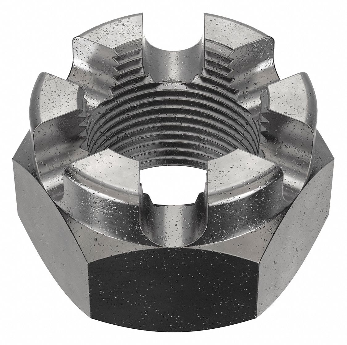 Slotted Castle, 1 1/4"-12 Thread Size, Castle Nut - 6YHL1|371405G ...