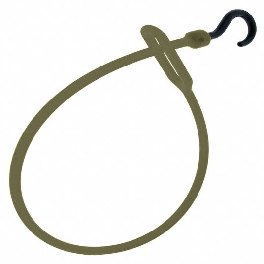 J-Hook & Cinch Loop, Polyurethane, Bungee Cord - 6YXW5|PC30LECG - Grainger