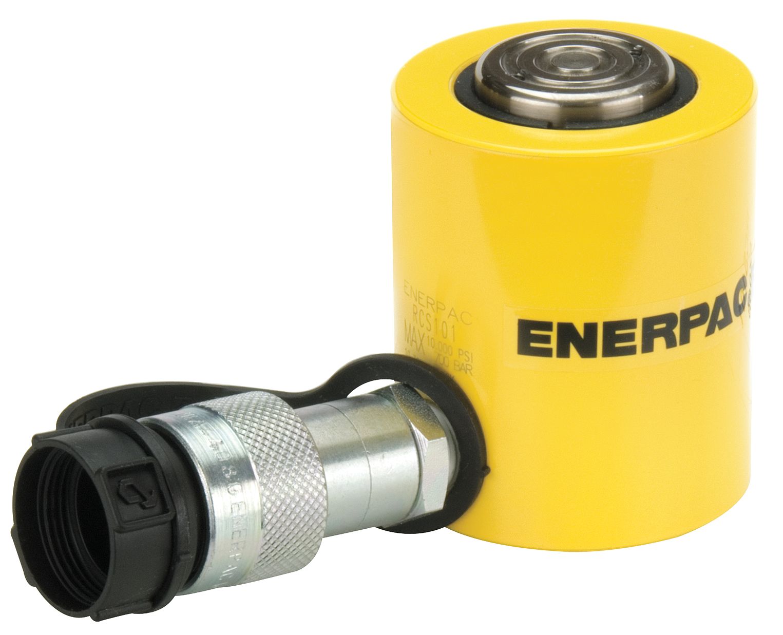 ENERPAC, Single Acting, 10 ton Nominal Capacity, Hydraulic Ram - 6Z066 ...