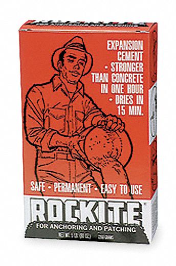 ROCKITE, 5 lb Container Size, Box, Cement - 6Z173|10005 - Grainger