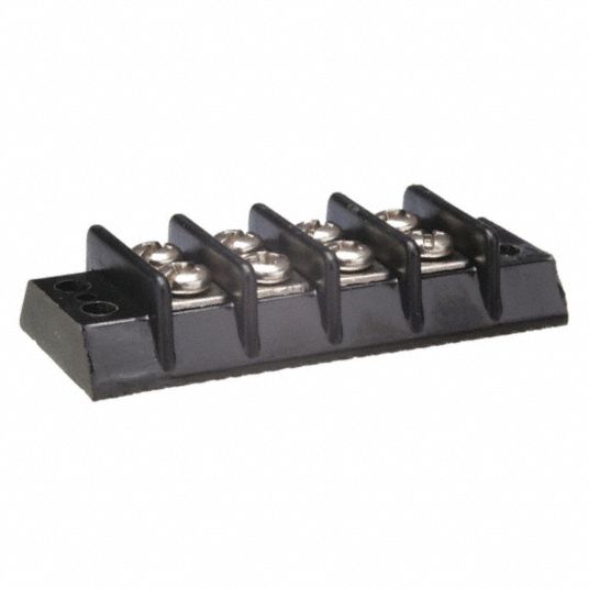 4 Poles, 22 AWG – 14 AWG For Wire Sizes, Barrier Terminal Strip - 6ZEF4 ...