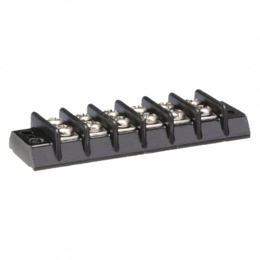 6 Poles, 22 AWG – 14 AWG For Wire Sizes, Barrier Terminal Strip - 6ZEF6 ...