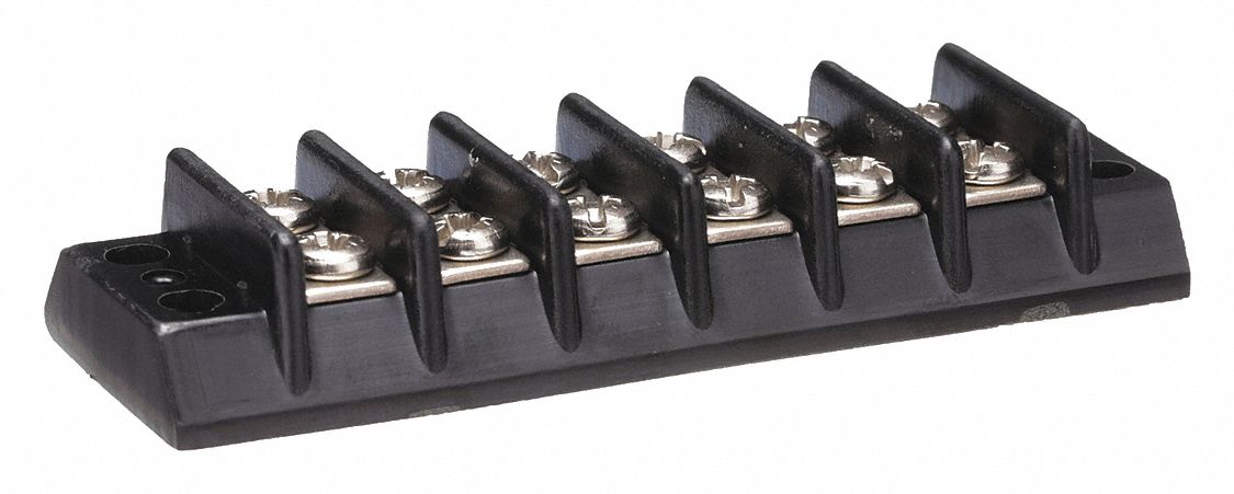 6 Poles, 22 AWG – 12 AWG For Wire Sizes, Barrier Terminal Strip - 6ZEH0 ...