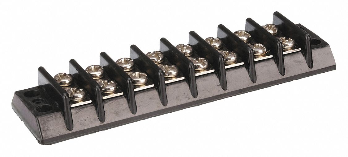 8 Poles, 22 AWG – 12 AWG For Wire Sizes, Barrier Terminal Strip - 6ZEH2 ...