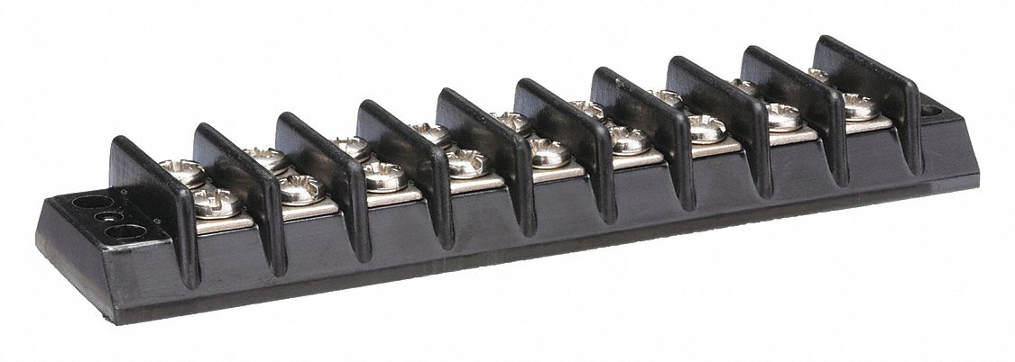 12 AWG For Max Wire Size, 20 A Current, Terminal Strip - 6ZEH3|6ZEH3 ...