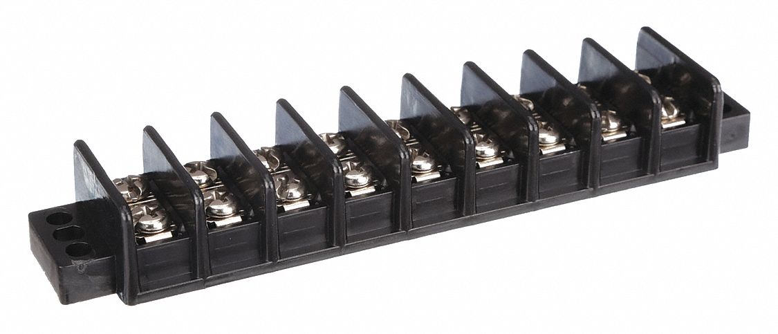 10 AWG For Max Wire Size, 30 A Current, Terminal Strip - 6ZEJ3|6ZEJ3 ...