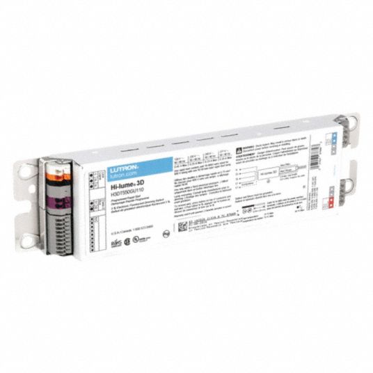 LUTRON, T5, 120 to 277V AC, Fluorescent Dimming Ballast - 6ZET2 ...