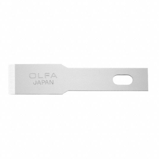 OLFA, 5/16 in Blade Lg, 0.55 mm Blade Thick, Chisel Art Blade - 6ZTK2 ...