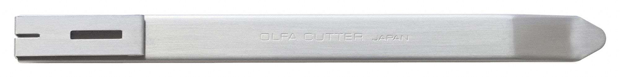 OLFA Snap-Off Art Knife: 5 1/2 in Overall Lg, Plain, 6 Segments, Silver - 6ZTK7|SAC-1 - Grainger