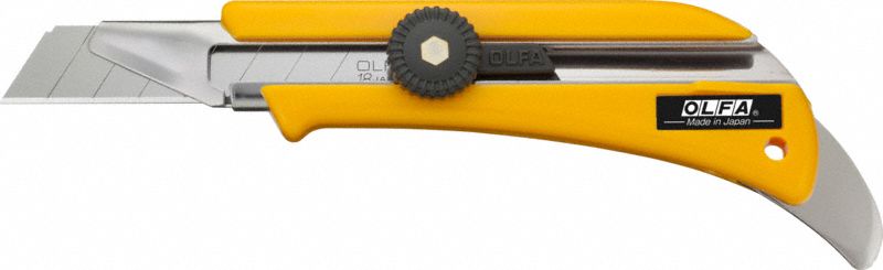 OLFA, 7 in Overall Lg, Plain, Utility Knife - 6ZTL1|OL - Grainger