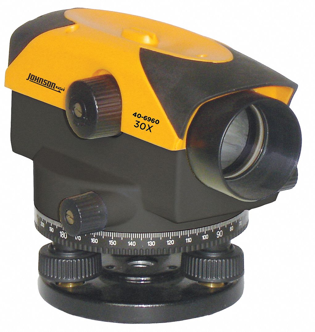 JOHNSON LEVEL, Wire-Hung, 30X, Automatic Level - 6ZTN6|40-6960 - Grainger