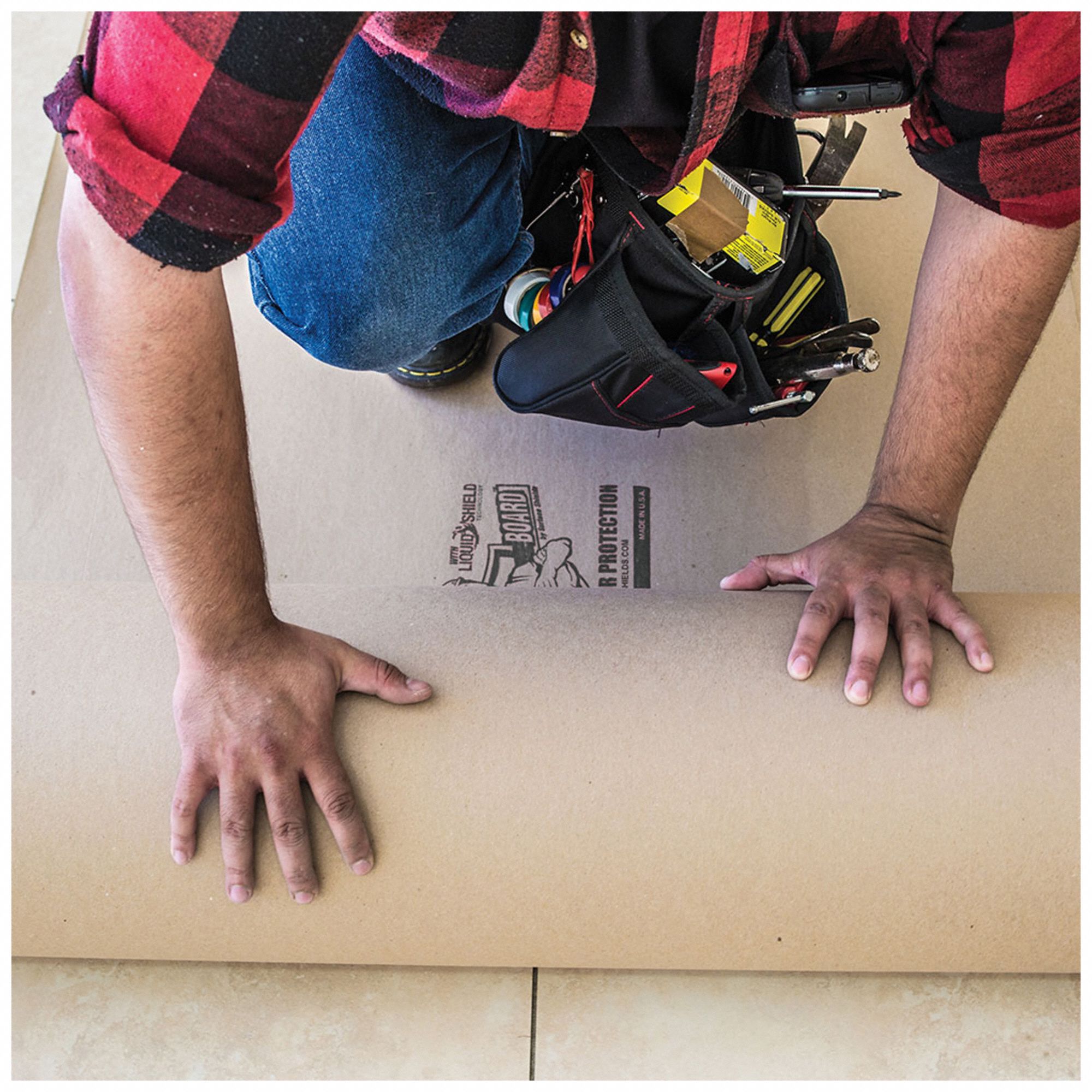 SURFACE SHIELDS Floor Protection Board: Extra Heavy Duty, 45 mil Thick ...