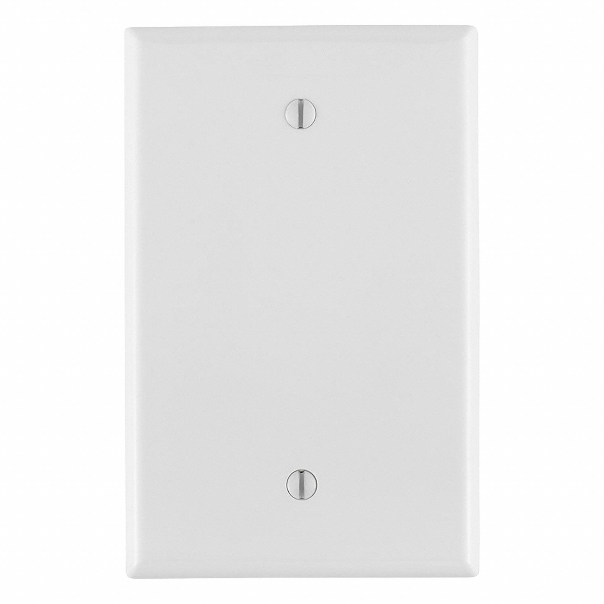 LEVITON, Blank, 1 Gang, Wall Plate - 409VM5|PJ13-W - Grainger