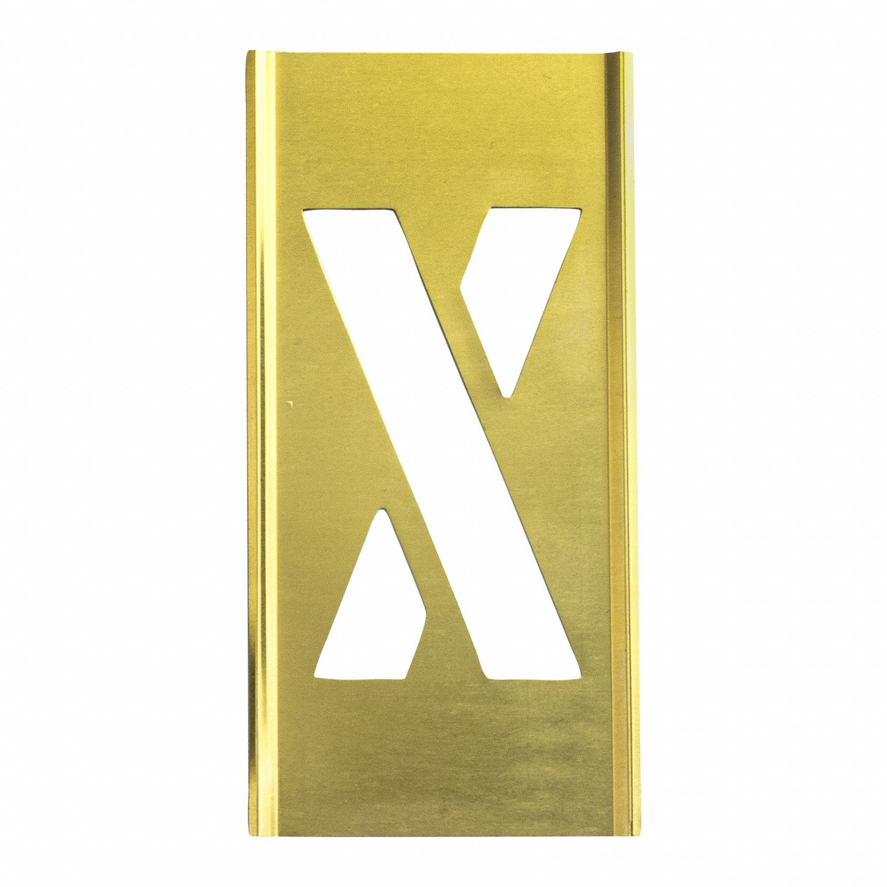 C.H. HANSON, X, 1 in Character Ht, Individual Stencil - 900H46|10008X ...