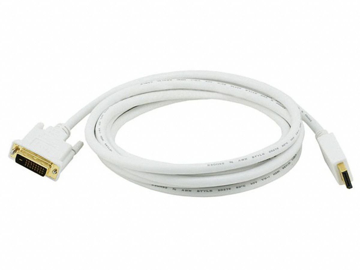 MONOPRICE, DisplayPort Male to DVI-D Male Connection, 10 ft Cable Lg ...