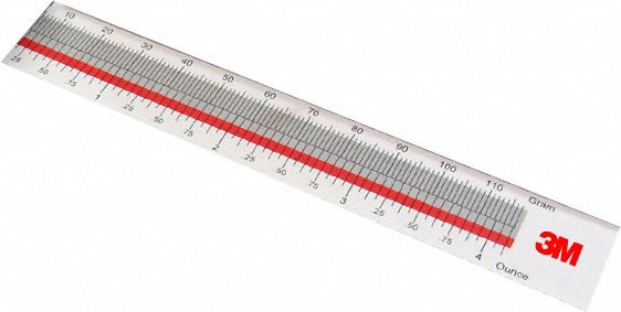 3M, Repl Ruler, Replacement Ruler - 834DY7|RR4029 - Grainger