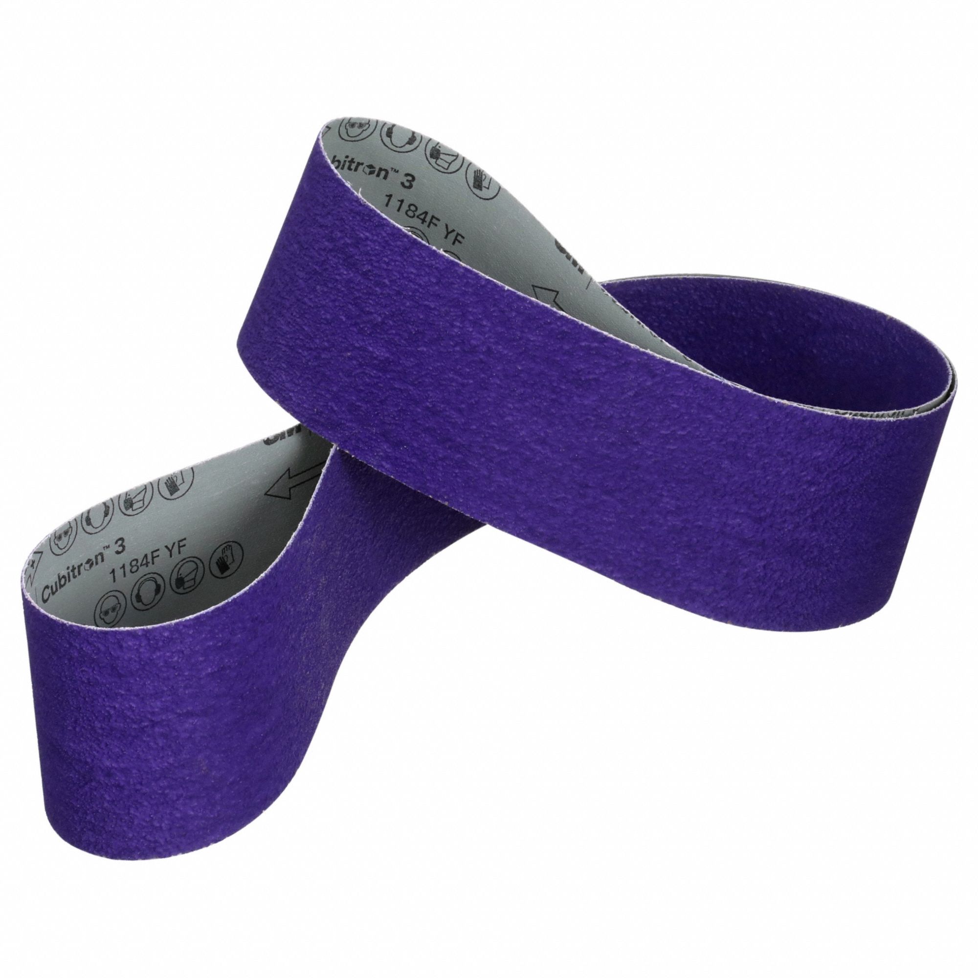 3M CUBITRON 3, 6 in W x 48 in L, Ceramic, Cloth Grinding Belt - 817NK1 ...