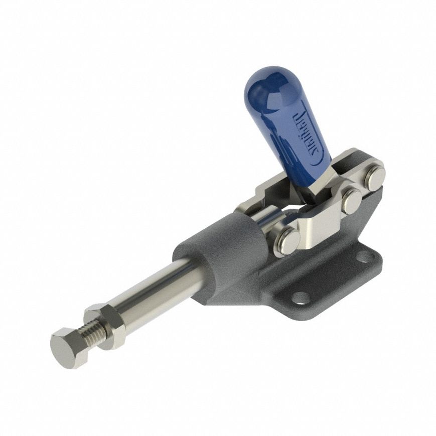 JERGENS, Flange Base Mounting, Std Vertical Handle, Straight-Line ...