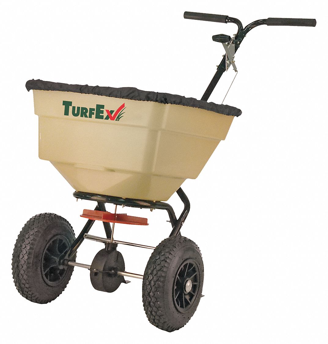 TURFEX Walk Behind Spreader, Comm, 100 lb. Cap. - 700F69|TS45 - Grainger