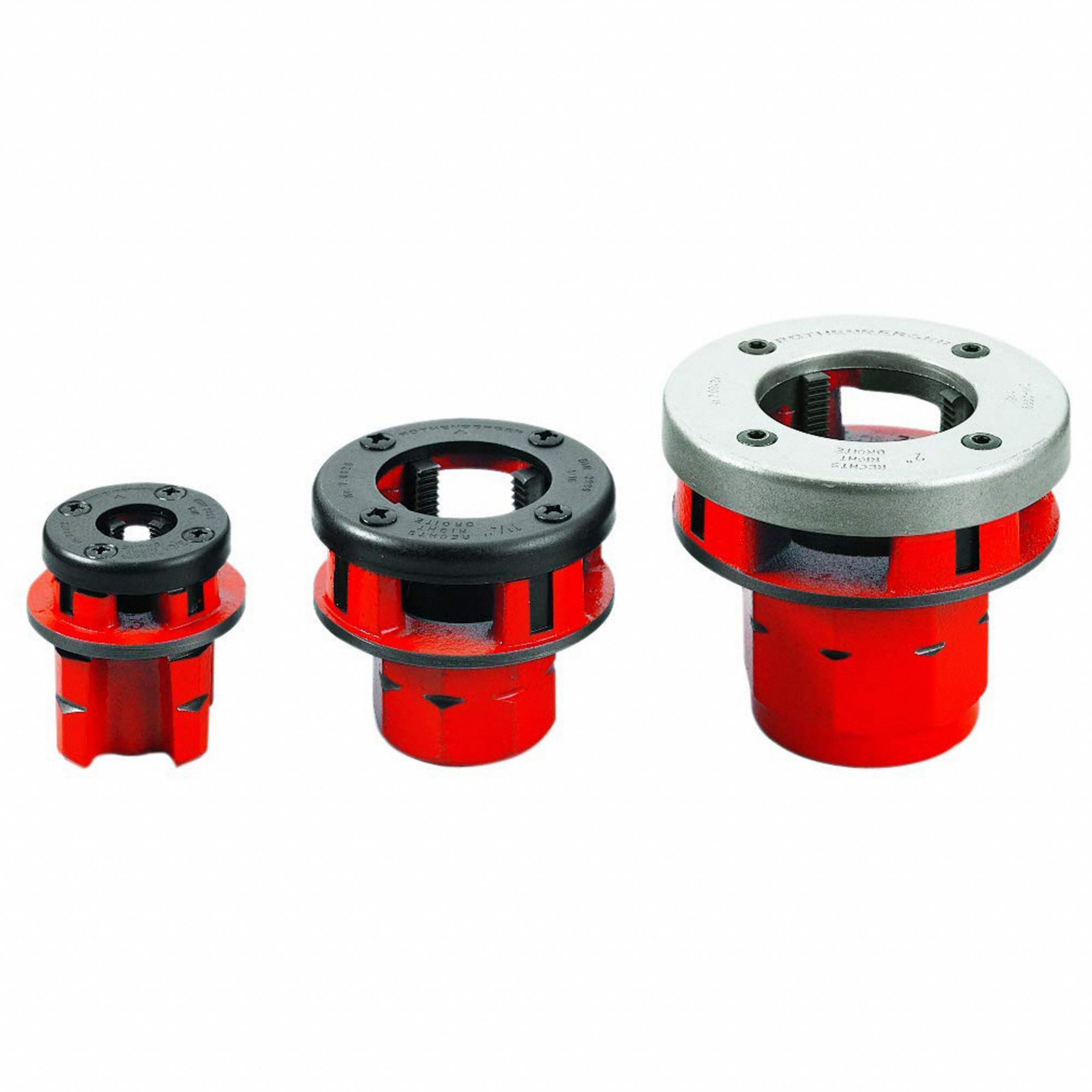 ROTHENBERGER Manual Ratchet Threader Kit: Pipe Threading, NPT, 1/2 in ...