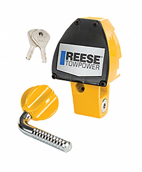 REESE Coupler Lock: Universal, 1 7/8 in/2 5/16 in/2 in, Cast Steel ...
