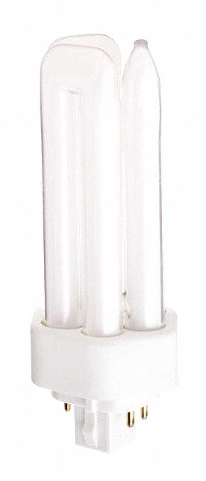 HYGRADE, 4-Pin (GX24q), T4, Compact LED Bulb - 707D20|S8346 - Grainger