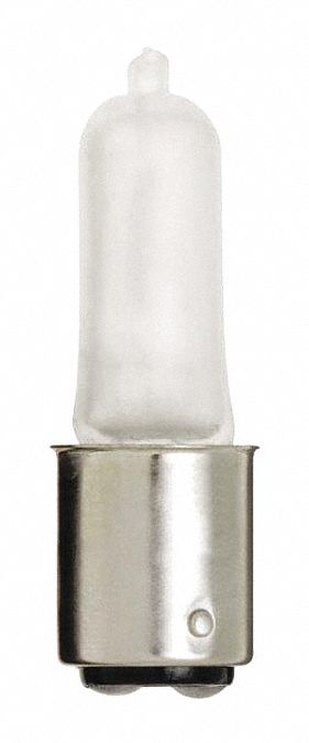 Bulb,Halogen,50W,T4,Bayonet Double Conta - Grainger