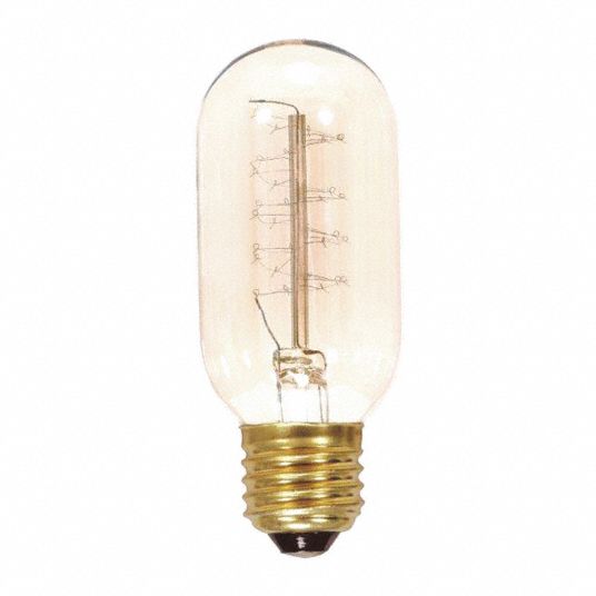 SATCO, (T) Tubular, T14, Incandescent Bulb - 707T34|S2416 - Grainger