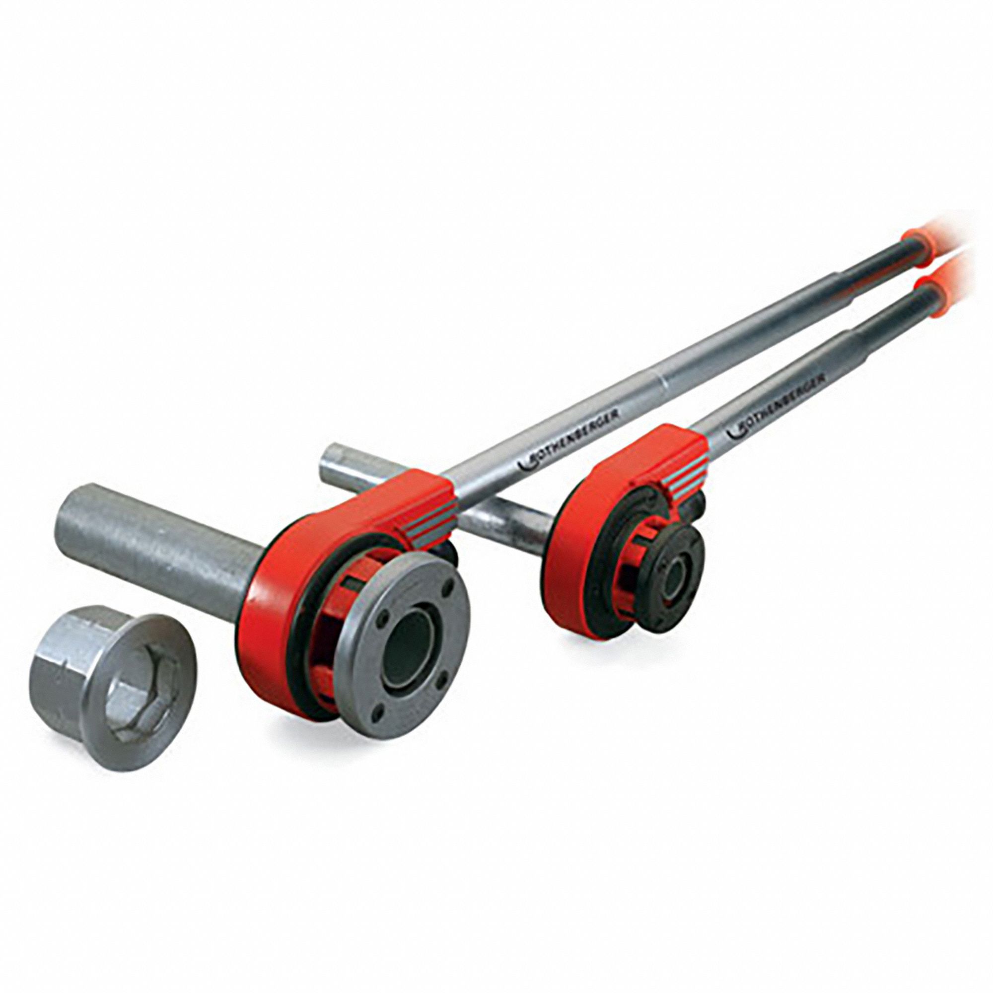 ROTHENBERGER Manual Ratchet Pipe Threader: Pipe Threading, NPT, 1/2 in ...