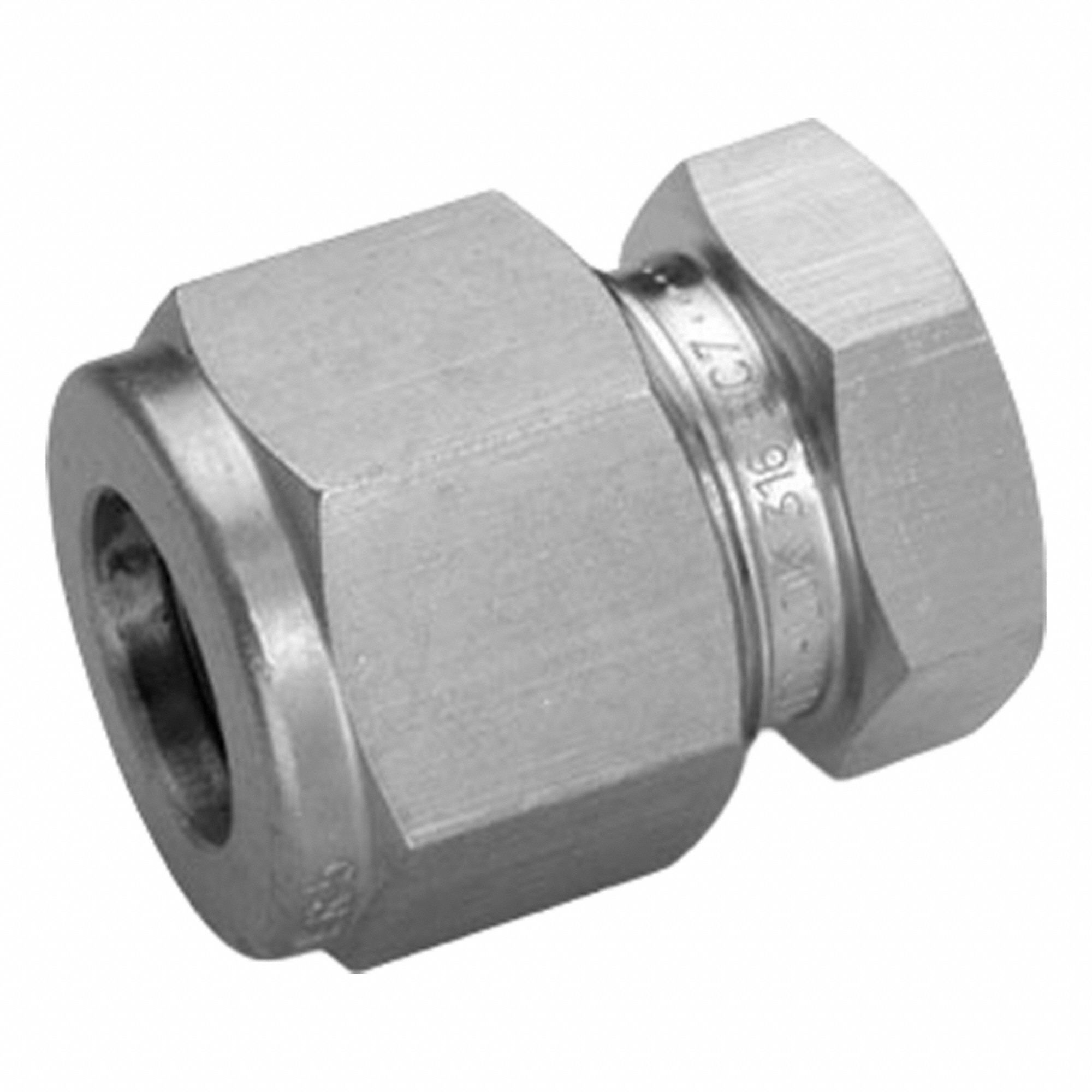 HAM-LET, 3/4 in OD Fitting Size, Compression, Compression Fitting Cap ...