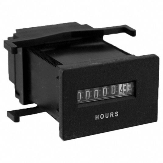 7 Digits, Electromechanical, Electromechanical Hour Meter - 811RG8|711 ...