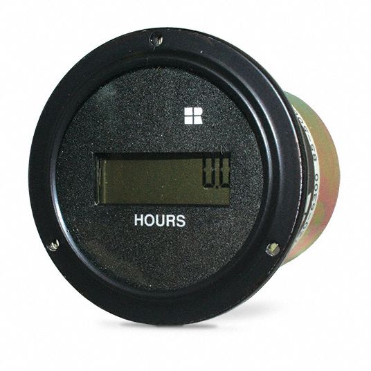 TRUMETER, Hour Meters, Front Panel Mounting, Hour Meter - 36C743|720 ...