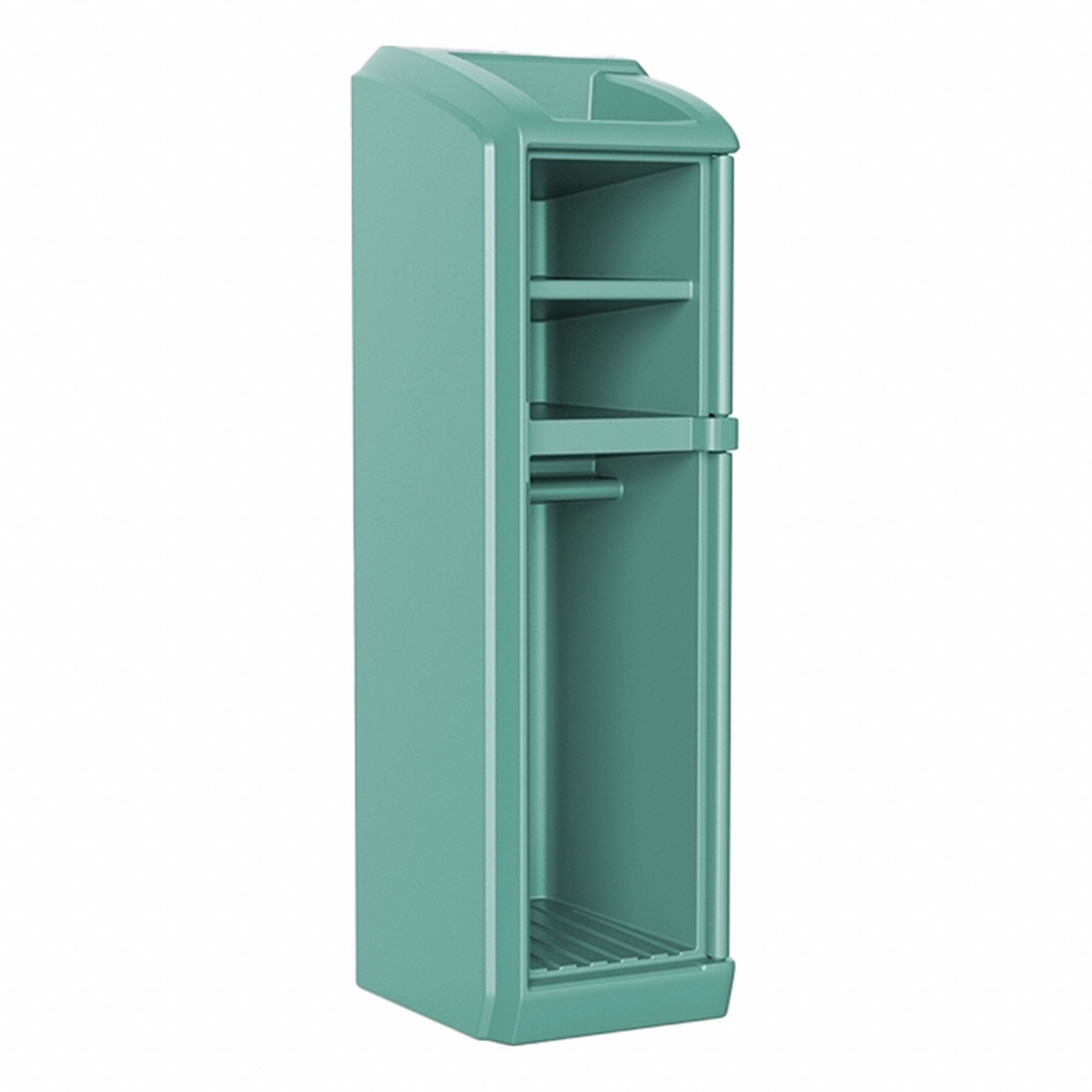 CORTECH, Aqua, 78 1/2 in Overall Ht, Locker - 821PF8|7200AQ - Grainger