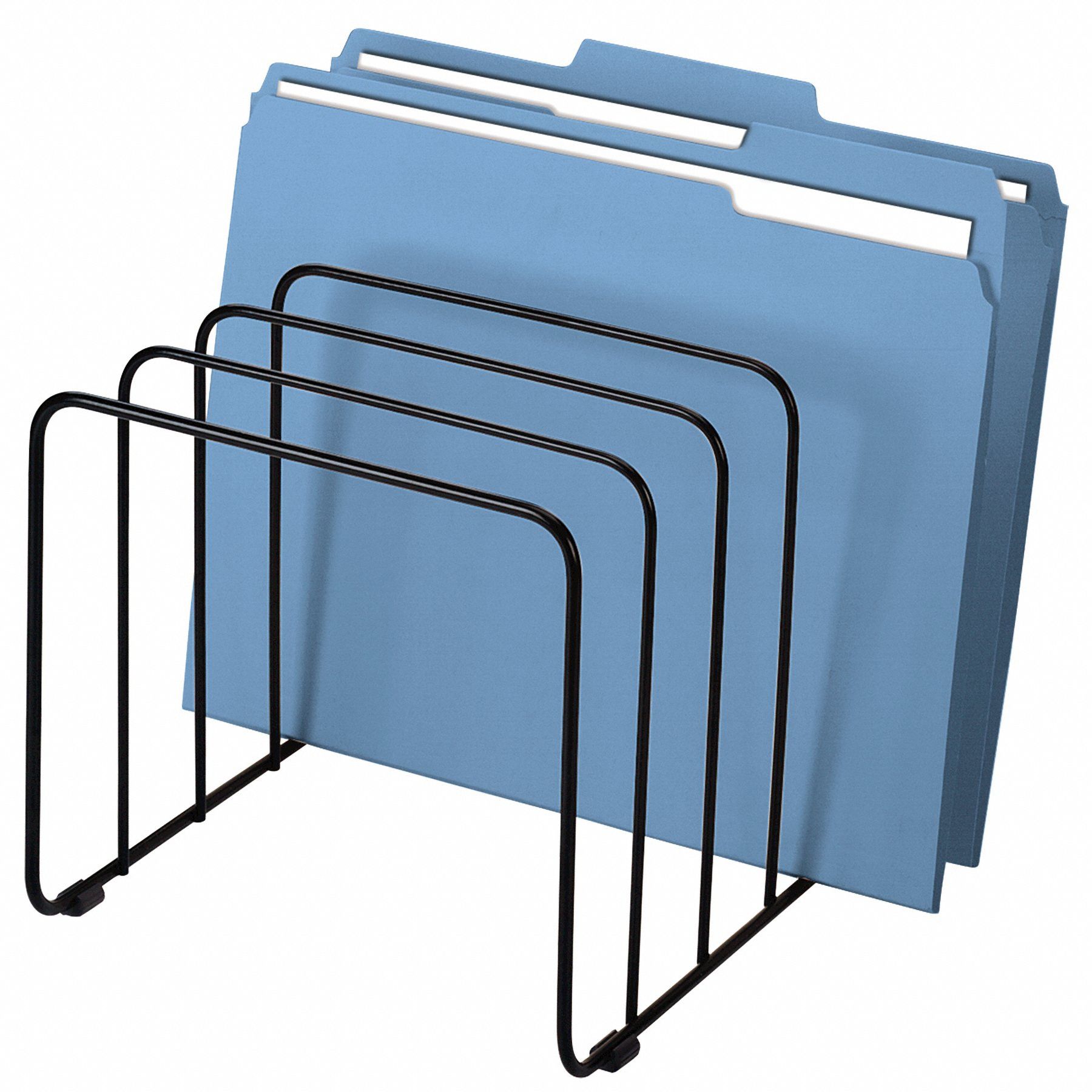 FELLOWES, 5 Compartments, Steel, File Holder - 22W867|72351 - Grainger