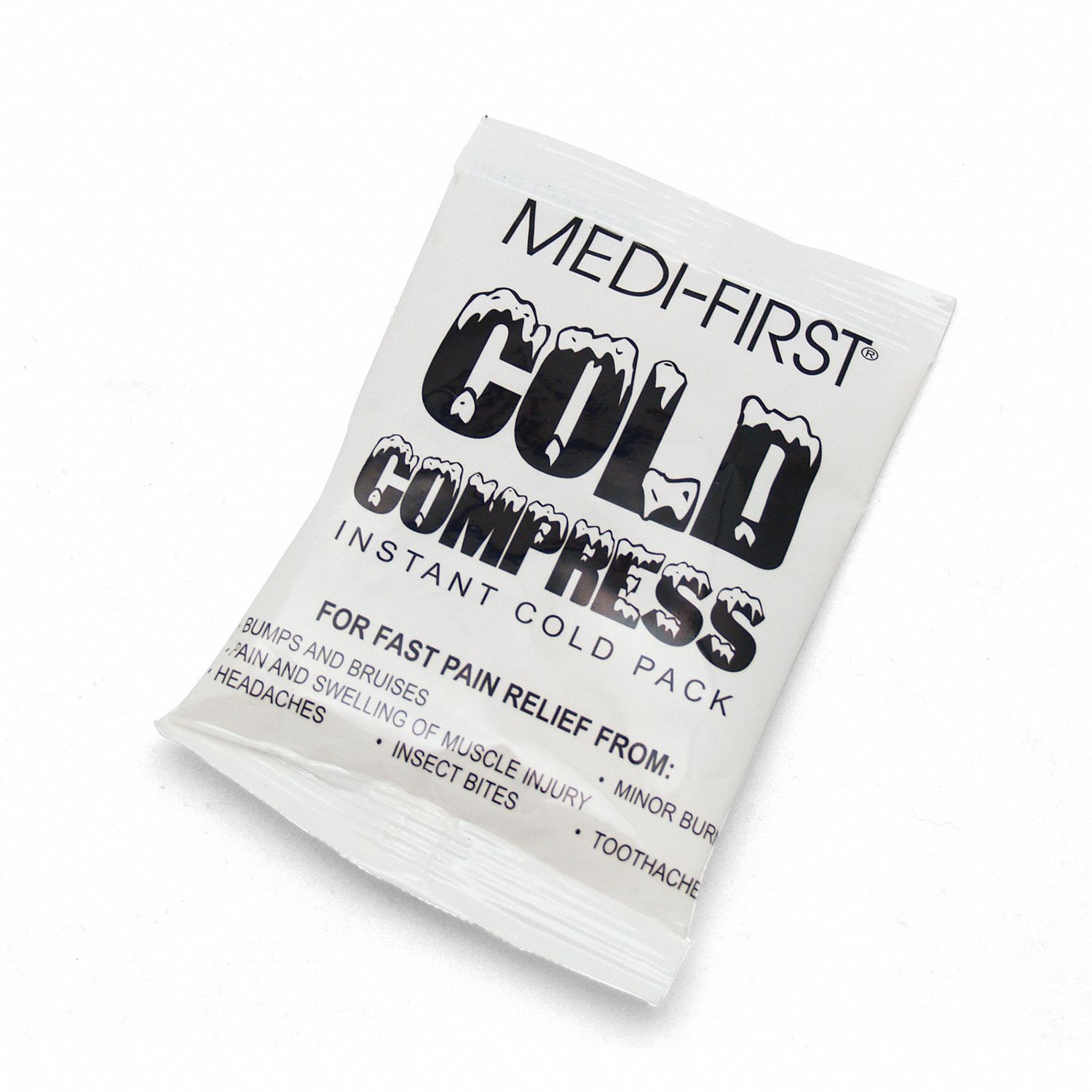 MEDI-FIRST, 5 1/2 in Temp Pack Lg, 4 3/4 in Temp Pack Wd, Cold Pack ...